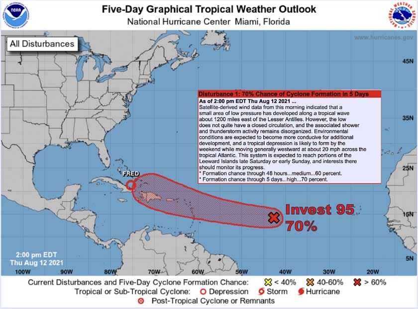 Tropical storm conditions expected this weekend | Holt Enterprise News