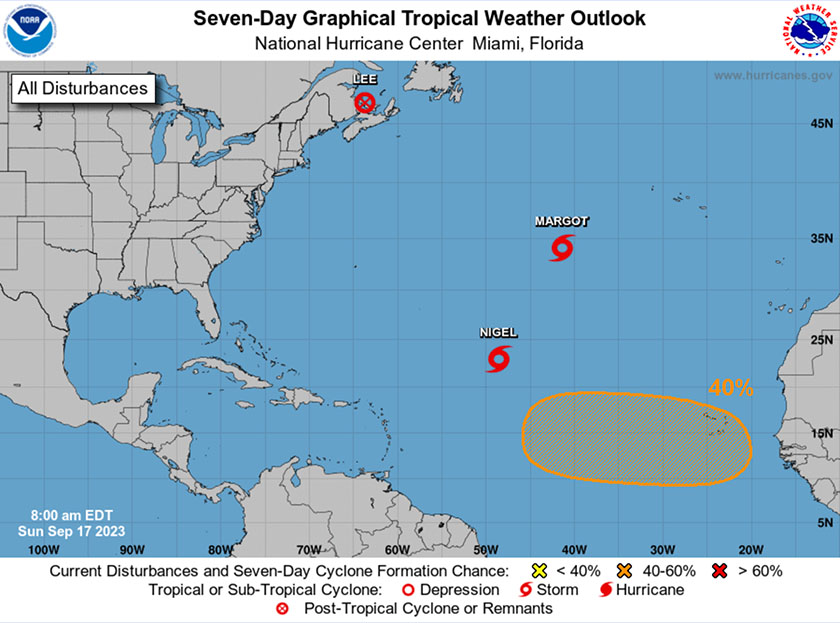 Three tropical storms, new area to watch | Holt Enterprise News