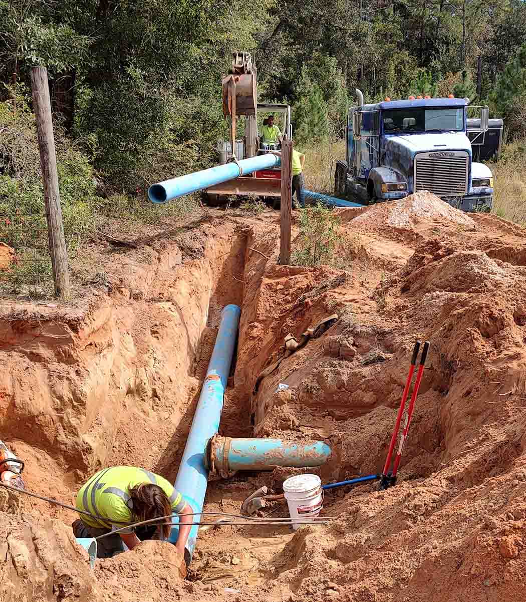 Water outage due to major line break | Holt Enterprise News