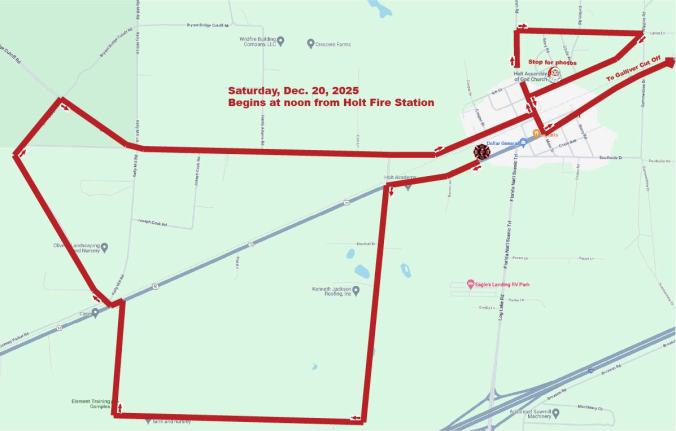 Santa returns to Holt | Holt Enterprise News